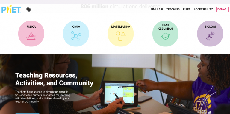 Cara Download Aplikasi PhET Simulations